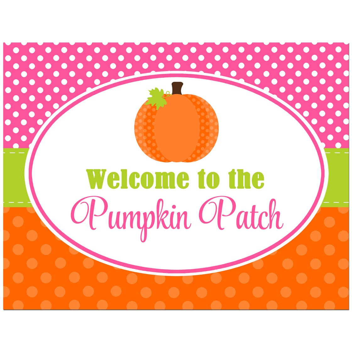 "Welcome to the Pumpkin Patch" 8x10 Sign by That Party Chick - My ...